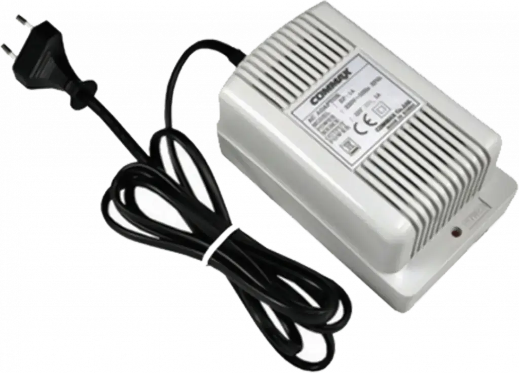 Commax Adaptor 24 VDC / 1 AMP - 12 AC 1 AMP For Intercom Panel ...